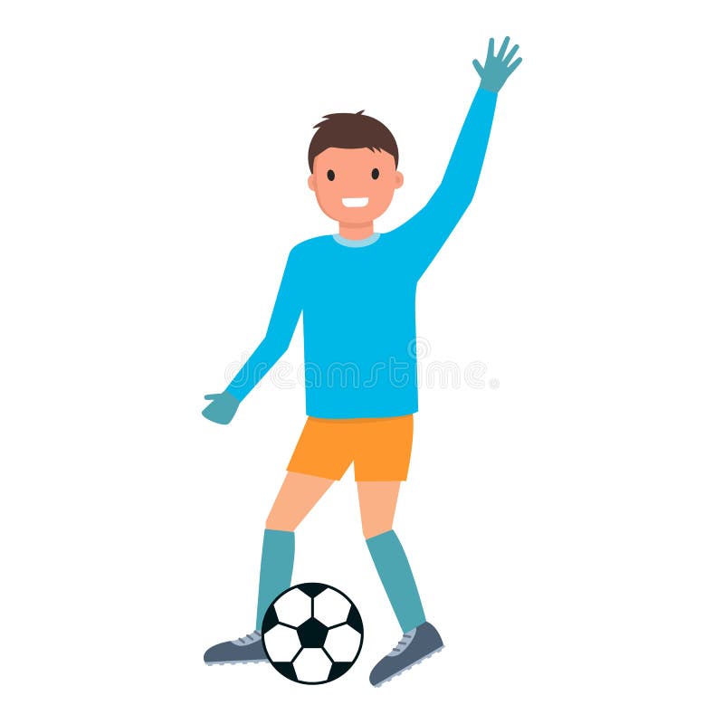 Football Pass Icon, Cartoon Style Stock Vector - Illustration of ...