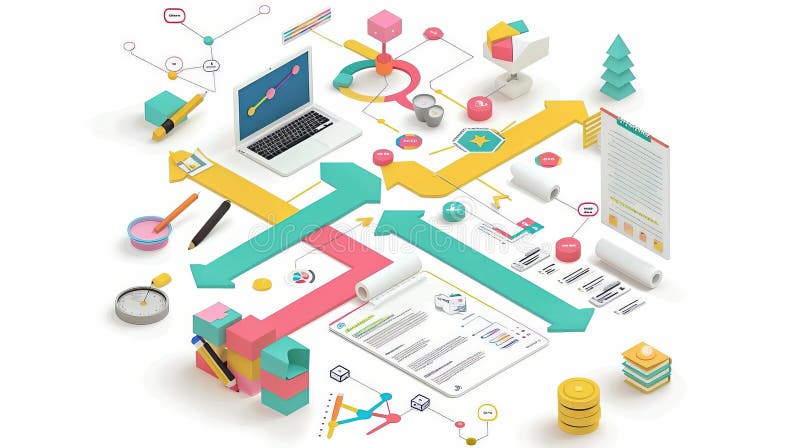 150 Goaloriented 3D Cartoon Strategic Planning Flowchart for Business ... 150 Goaloriented 3D Cartoon Strategic Planning Flowchart for Business ...