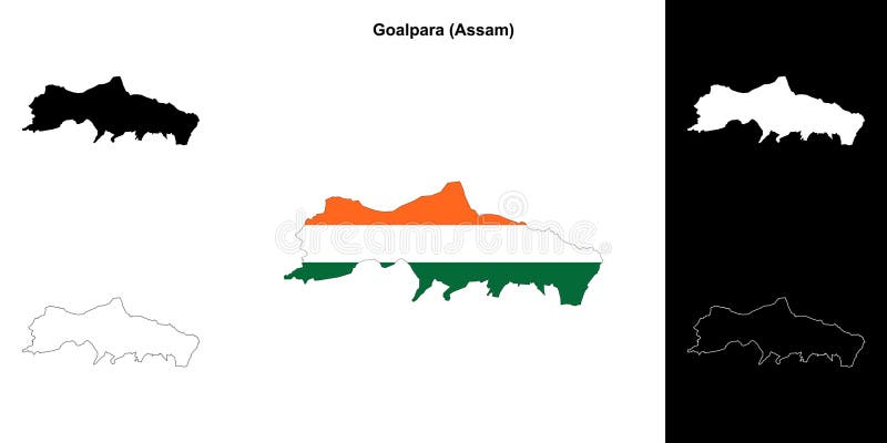 Goalpara Map Stock Illustrations – 7 Goalpara Map Stock Illustrations ...
