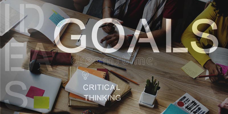 Goals Aspiration Target Vision Confidence Hopeful Concept Stock Image ...