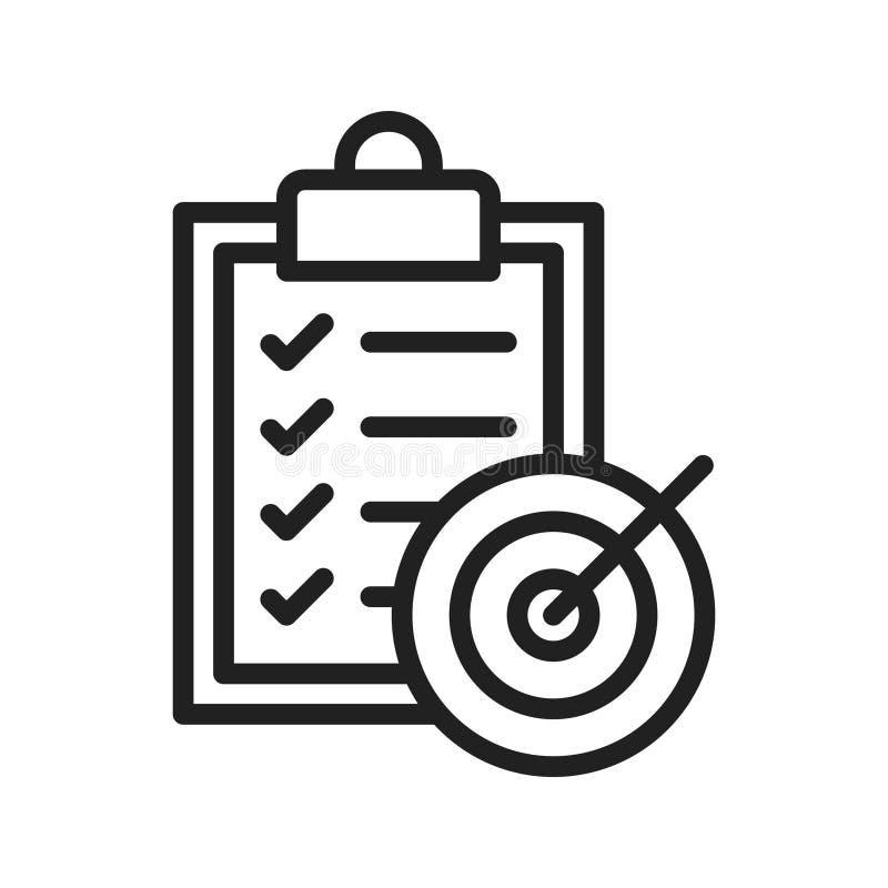 Goals icon vector image. stock vector. Illustration of isolated - 278305913