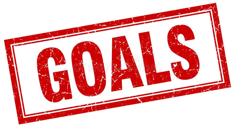 Goals stamp stock vector. Illustration of textured, grunge - 125007026