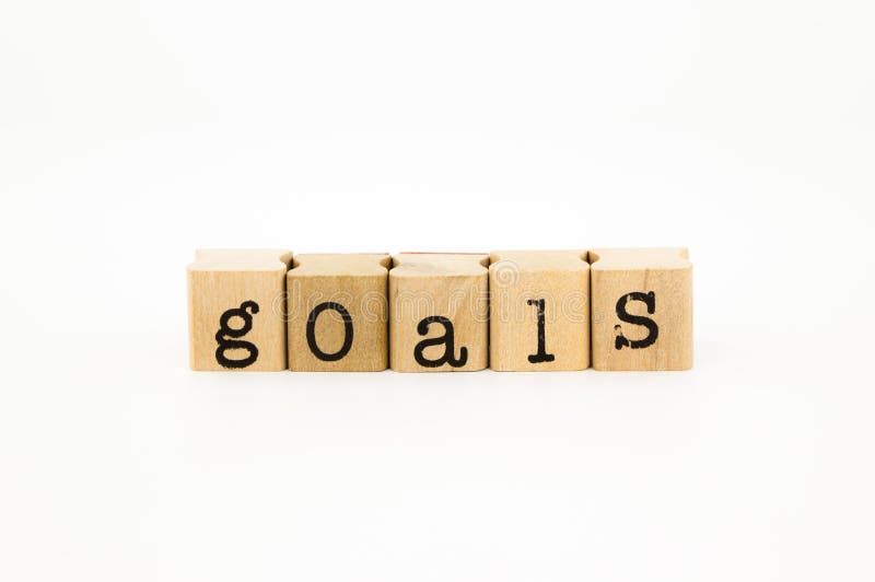 Goals Concept Key For Success In Business Stock Image - Image of ...