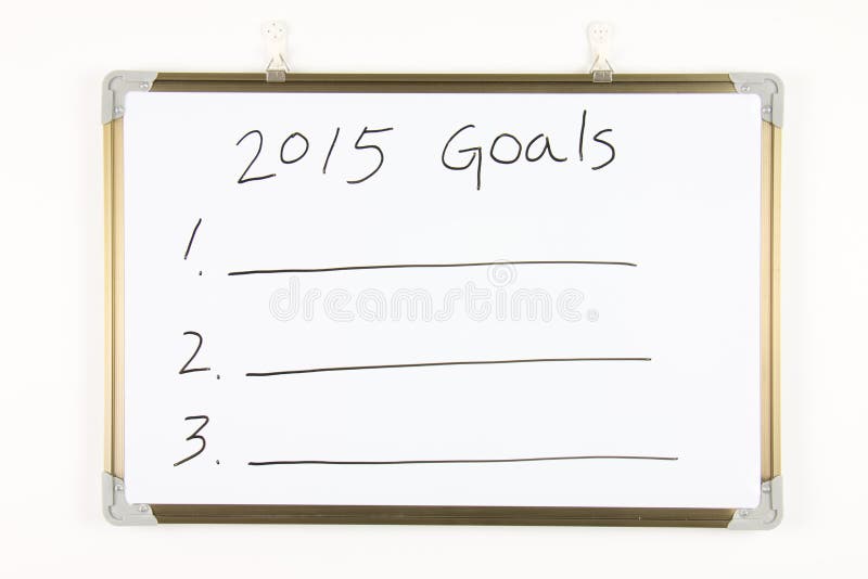 2015 Goals stock photo. Image of handwriting, space, idea - 48250732