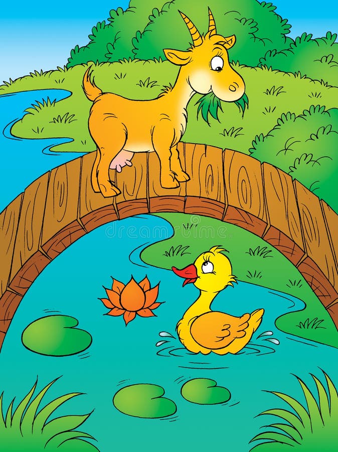 Goat stock illustration. Illustration of joyful, color - 2024928