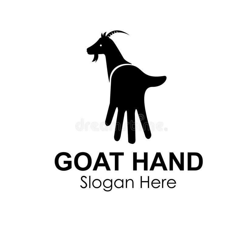 Goat Hand-drawn Illustration. Goat Kid. Vector Doodle Style Cartoon ...