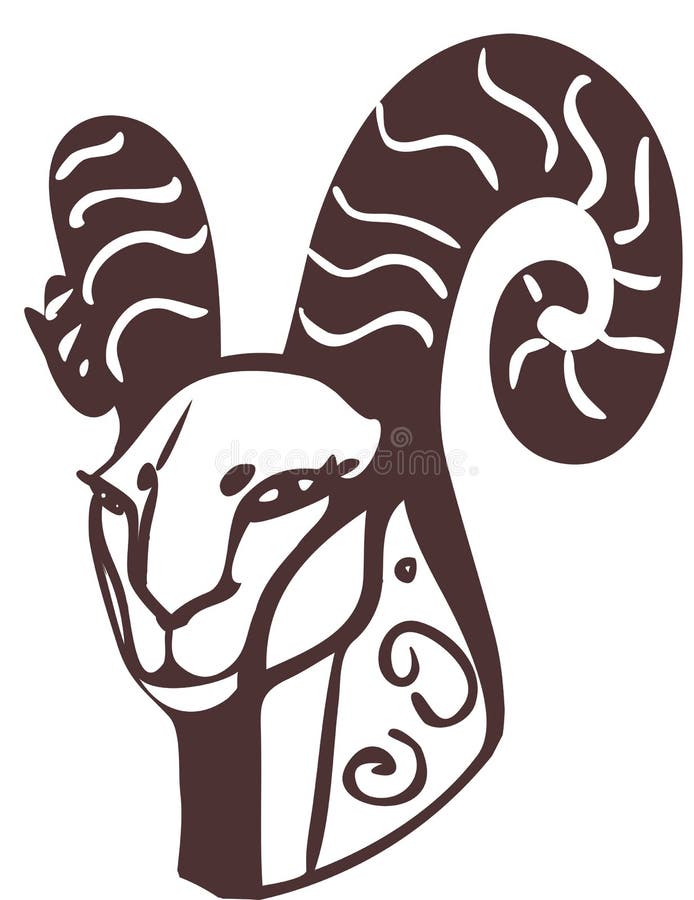 Goat stock image. Image of abstraction, happy, goat, head - 45485263