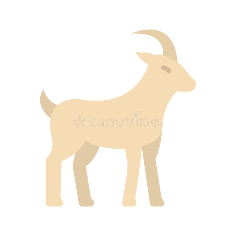 Goat Icon Vector Image Stock Vector Illustration Of Vector 277500278