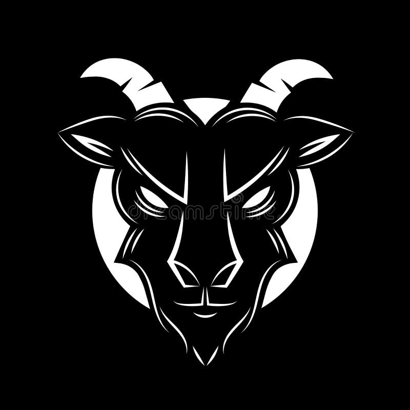 Goat Logo Icon Vector Design Goat Circle Logo Design Illustrator Design ...