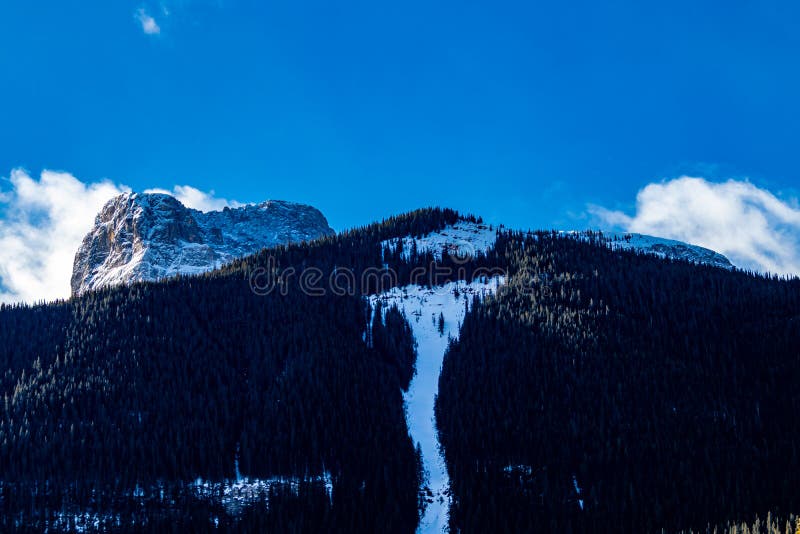The Goat Range from Three Sisters Parkway. Canmore, Alberta, Canada ...
