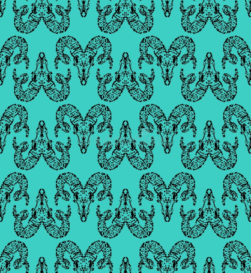 Skull Pixel Art. Bones Anatomy 8 Bit. Pixelate Human Skeleton System ...