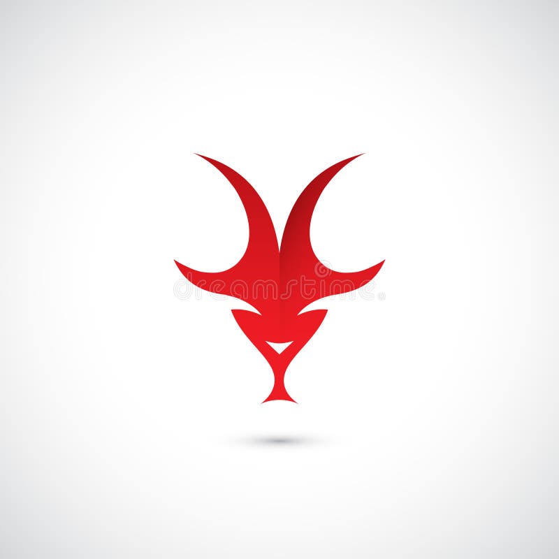 Goat Symbol - Vector Illustration Stock Vector - Illustration of animal ...