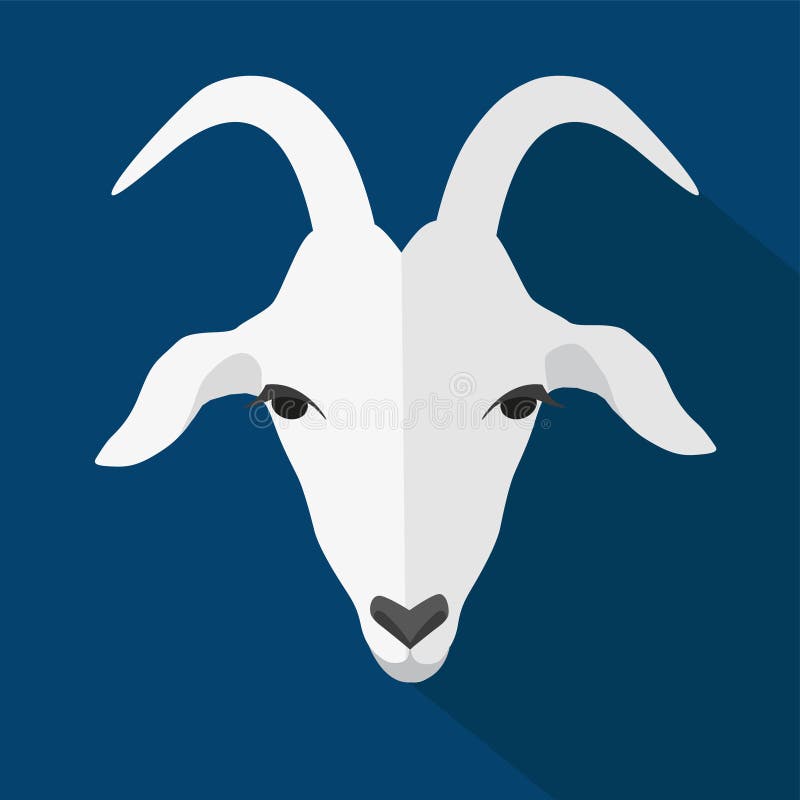 Geometric goat head stock vector. Illustration of abstract - 69905319