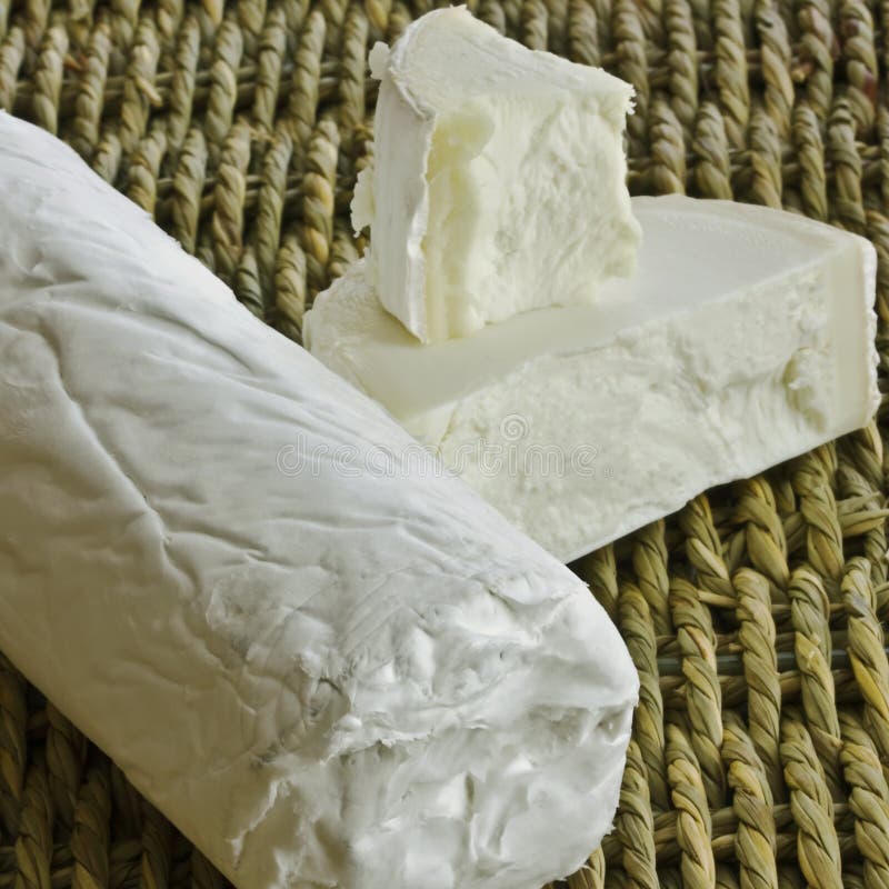 Two types od goats cheese stock image. Image of produce - 16673551