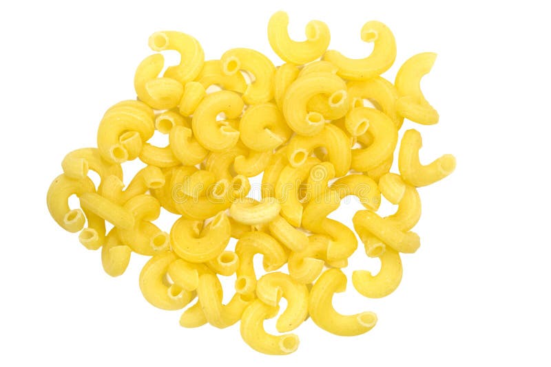 Texture of Raw Gobbetti Noodles Pasta Italian Food Macro Background ...