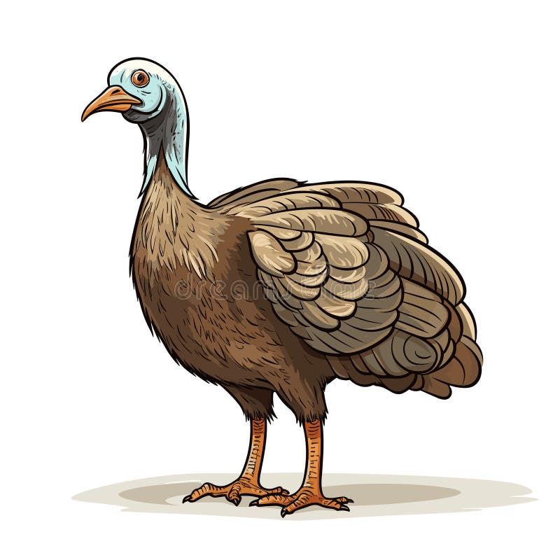 Gobbler Hand-drawn Illustration. Gobbler. Vector Doodle Style Cartoon ...