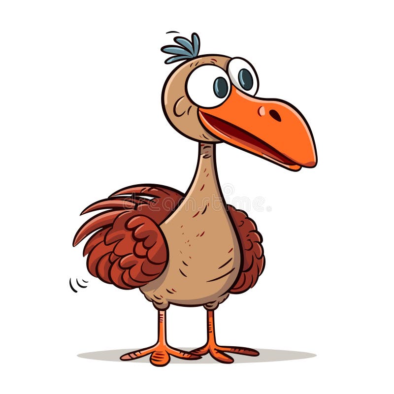 Gobbler Hand-drawn Illustration. Gobbler. Vector Doodle Style Cartoon ...