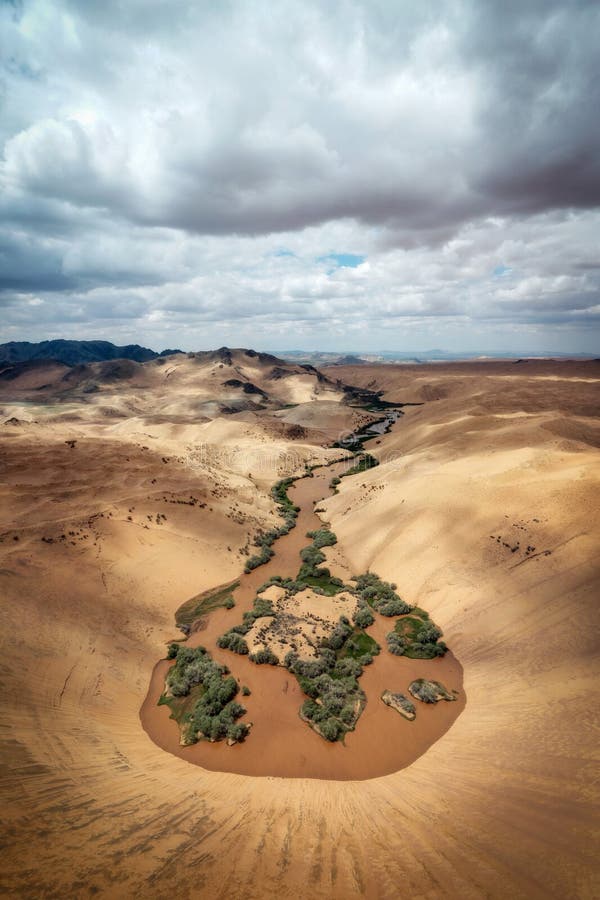 Gobi Desert and Lakes in Central Mongolia Stock Image - Image of ...