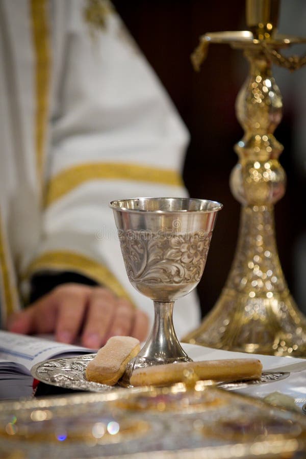 The goblet stock image. Image of christianity, arrangements - 25875199