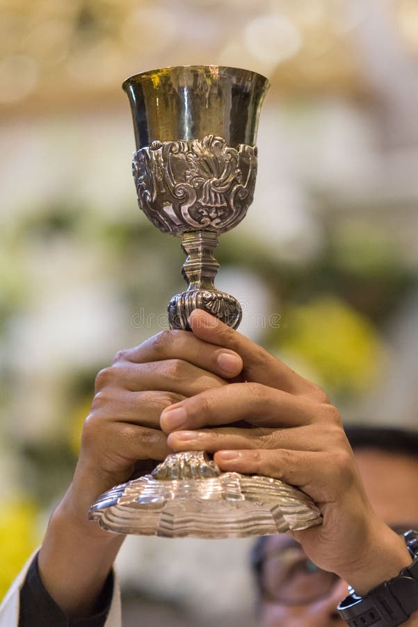 Communion Goblet stock image. Image of mass, goblet, ritual - 41962087