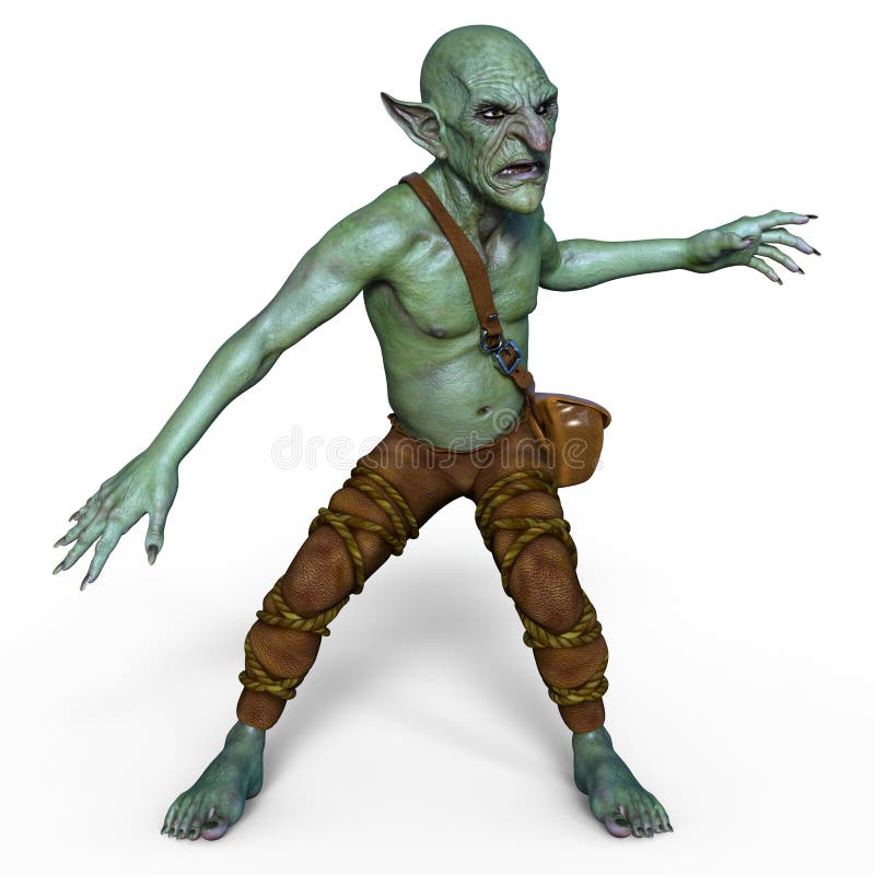 Goblin stock illustration. Illustration of pixie, organism - 106422044