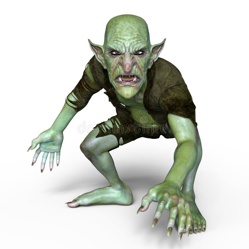 Goblin stock illustration. Illustration of ugly, goblin - 93589775