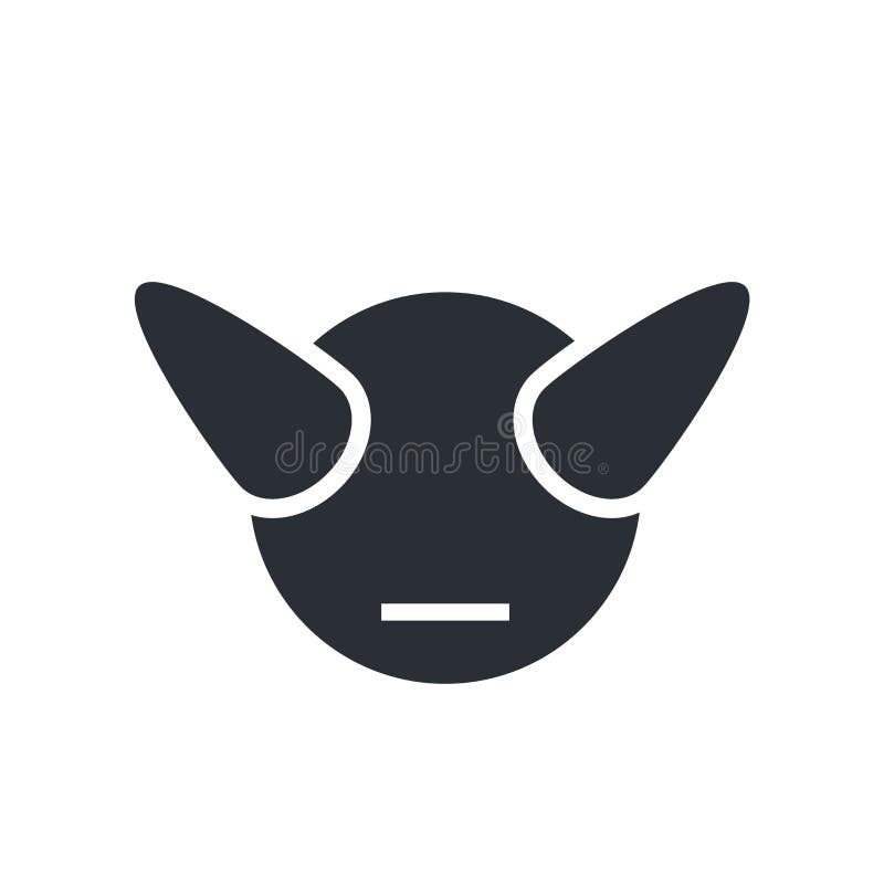 Goblin Icon Vector Sign and Symbol Isolated on White Background Stock ...