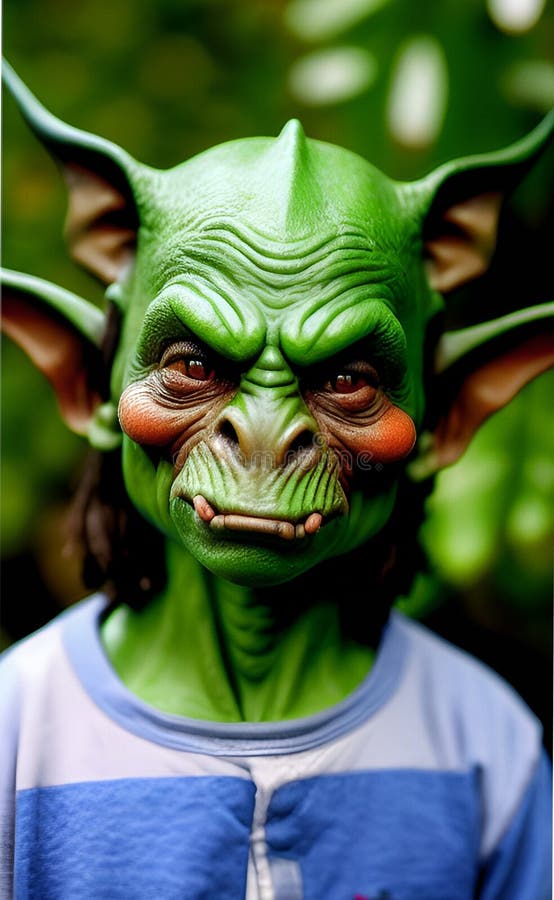 Goblin Illustration Artificial Intelligence Artwork Generated Stock ...