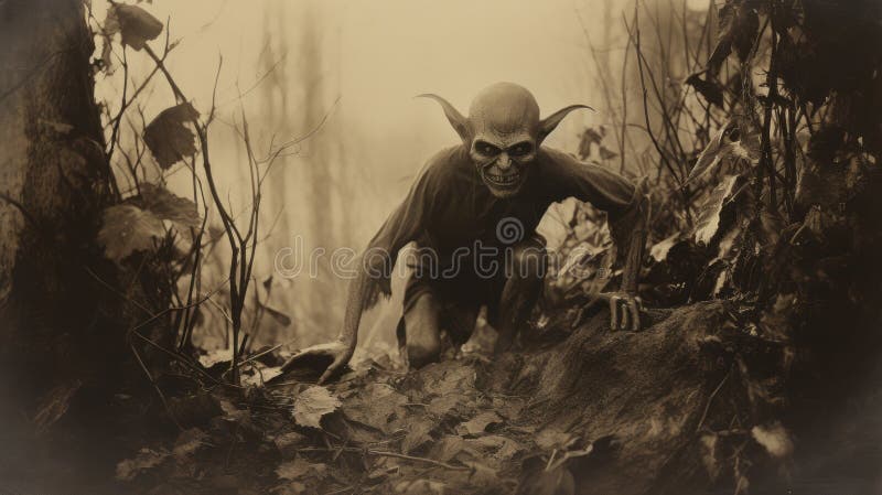 Candid Shots of Famous Figures: a Goblin Academia Inspired Image with ...