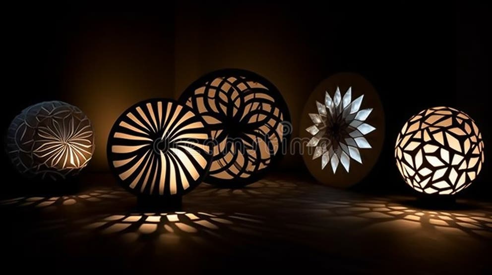 Gobo Lights Unleashed stock illustration. Illustration of text - 281753082