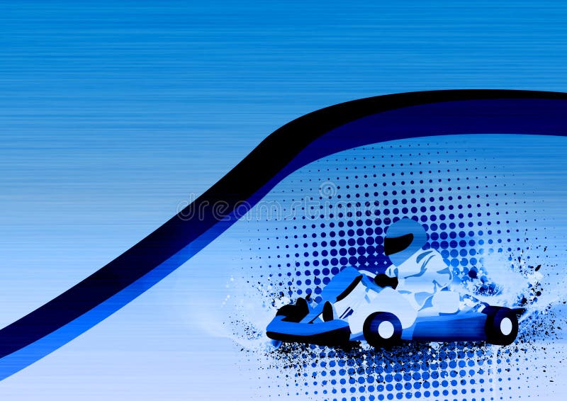 Neon Go Kart Sign stock photo. Image of colorful, motor - 17640820