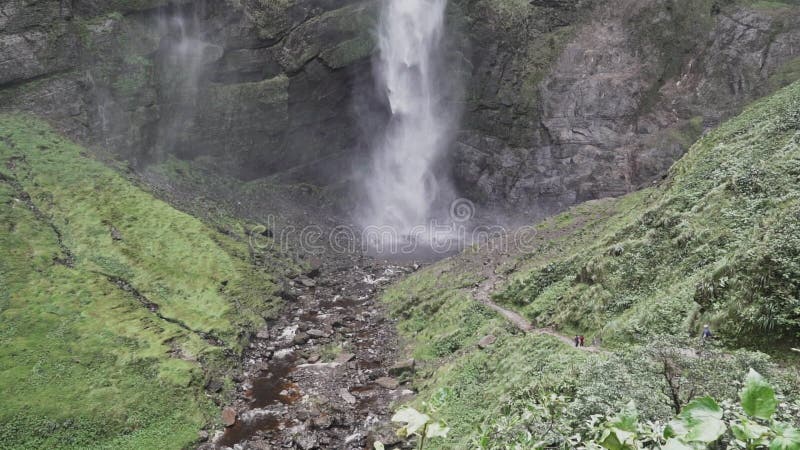Gocta Cataracts, Catarata Del Gocta, Amazon Peru Stock Footage - Video ...