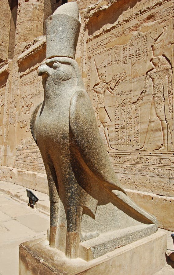 The God Horus stock image. Image of church, hieroglyph - 20336797