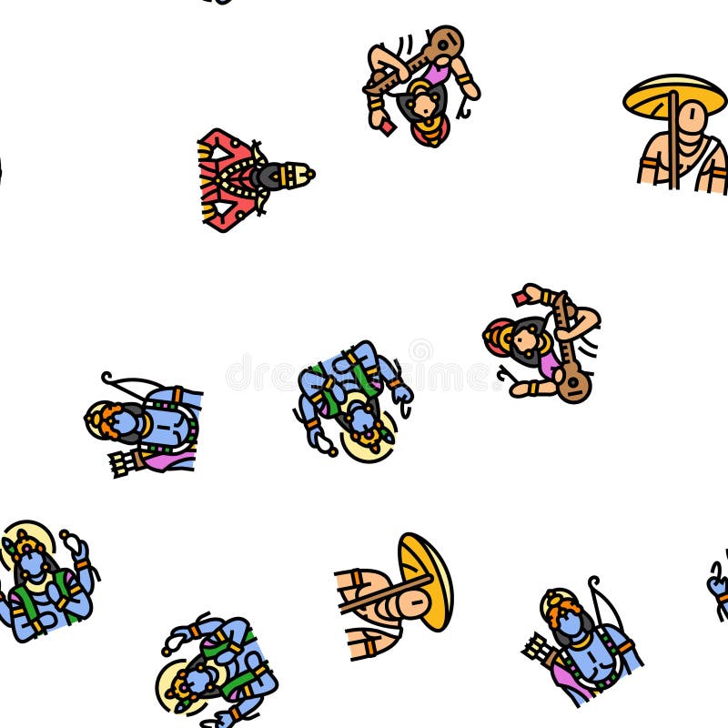 Krishna Pattern Radha Stock Illustrations – 1,445 Krishna Pattern Radha ...