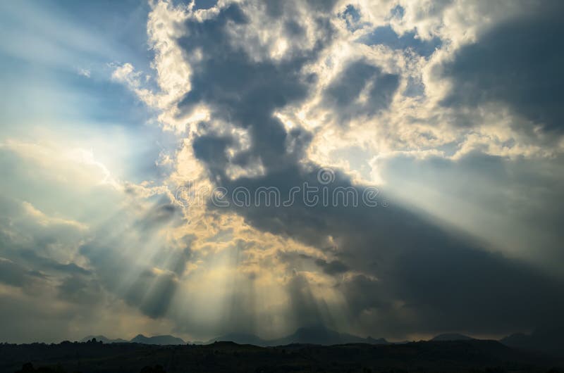 God Light stock photo. Image of backgrounds, clouds, asia - 91045574