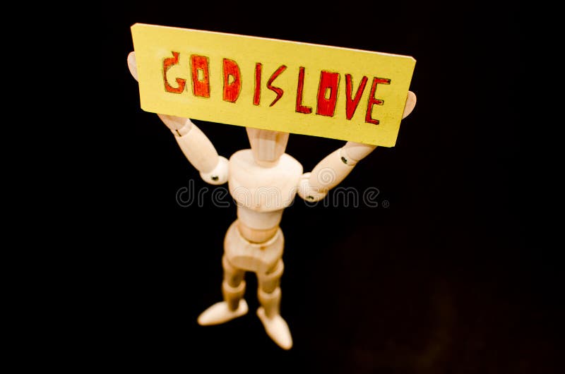 Show God Is Love Stock Image Image Of White Religion 32968733