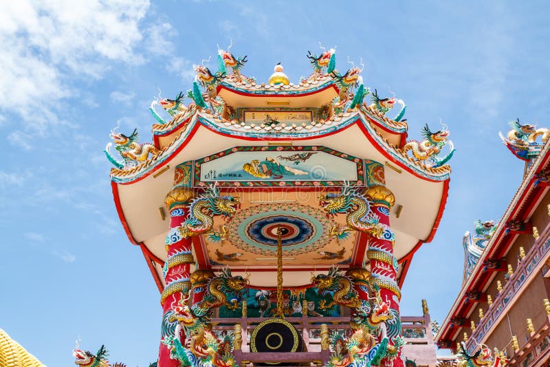 God Naja chinese temple editorial stock image. Image of temple - 45520004
