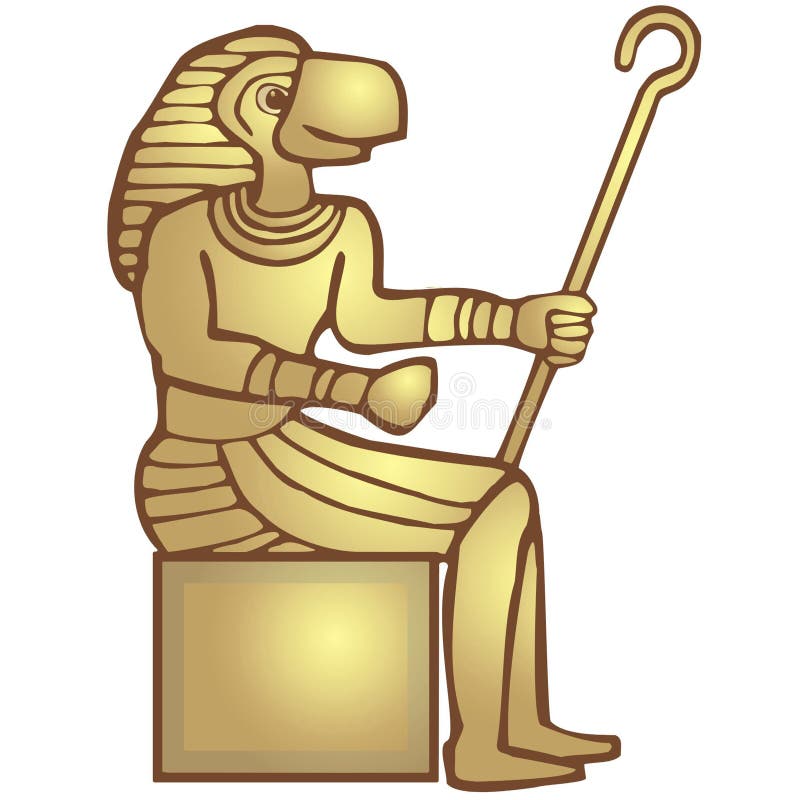 God ra (golden) stock vector. Illustration of egyptology - 3078992