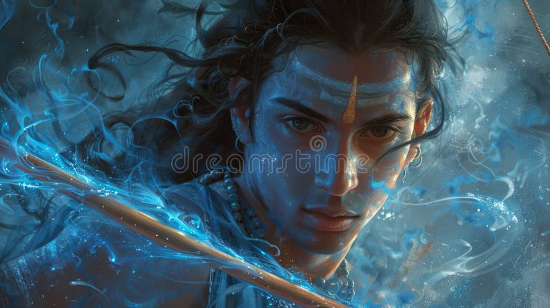 God Rama stock image. Image of rama, dharma, ravana - 367467045