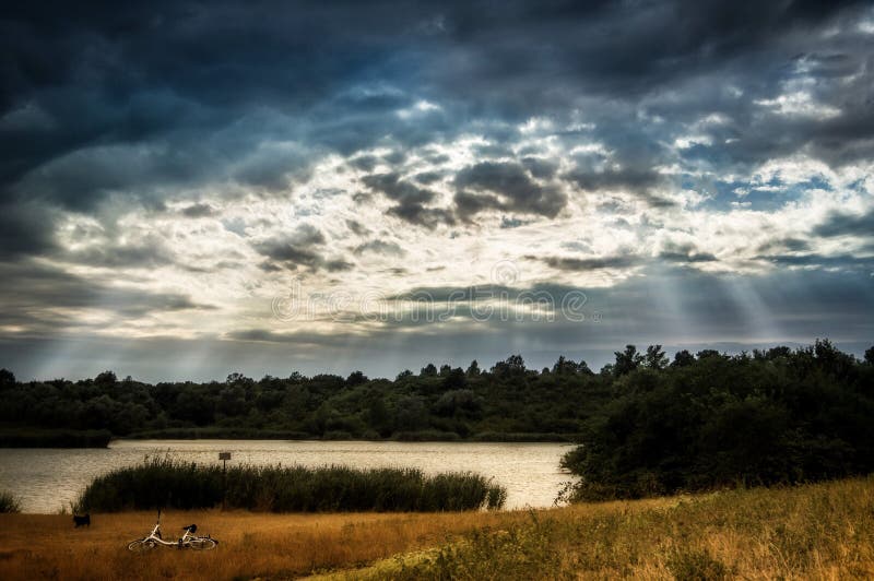The God rays stock photo. Image of badge, outline, geometric - 97320838