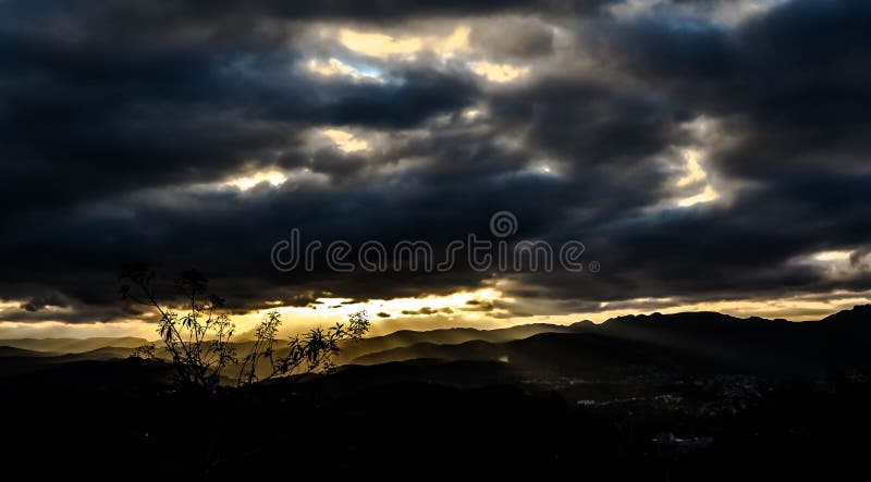 God Rays stock photo. Image of lights, cloudsrays, rays - 81030622