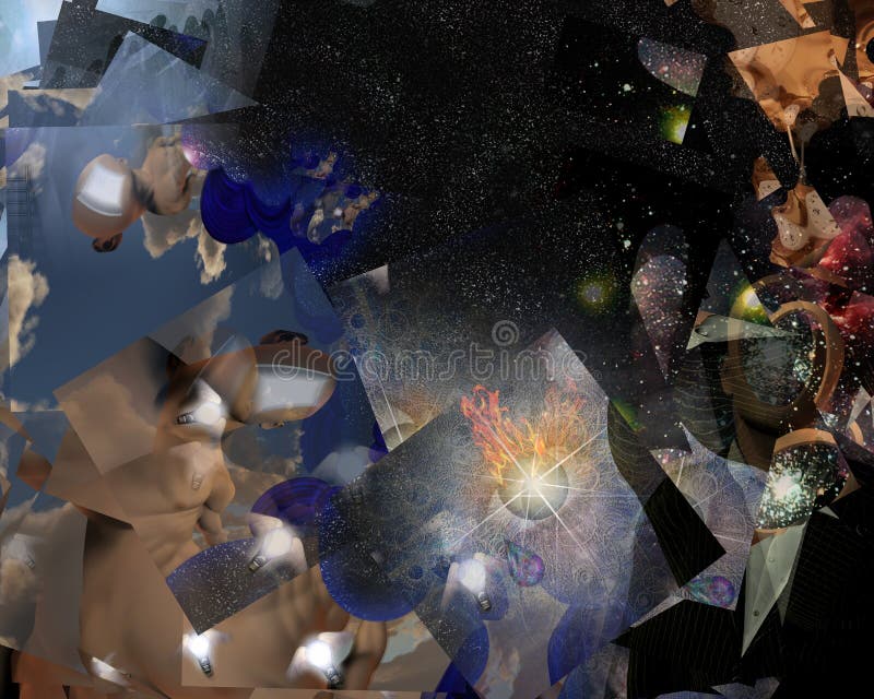 God`s eye stock illustration. Illustration of dali, hallucination ...