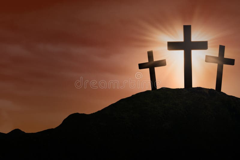 God S Salvation on the Cross Stock Illustration - Illustration of ...