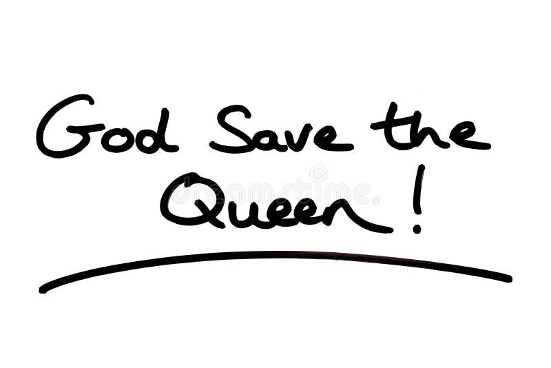 God Save the Queen stock illustration. Illustration of crown - 182054243 God Save the Queen stock illustration. Illustration of crown - 182054243