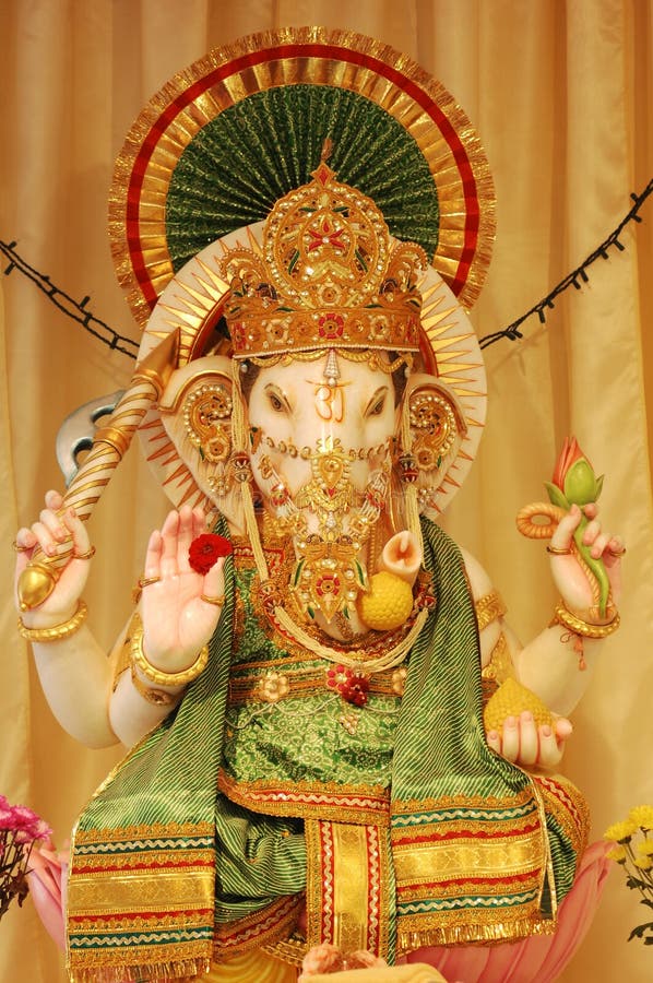 God Statue in the Temple India Stock Photo - Image of glow, hindu ...