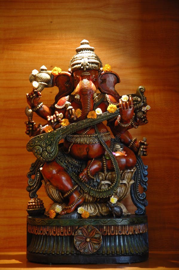 God Statue in the Temple India Stock Photo - Image of culture, hindu ...