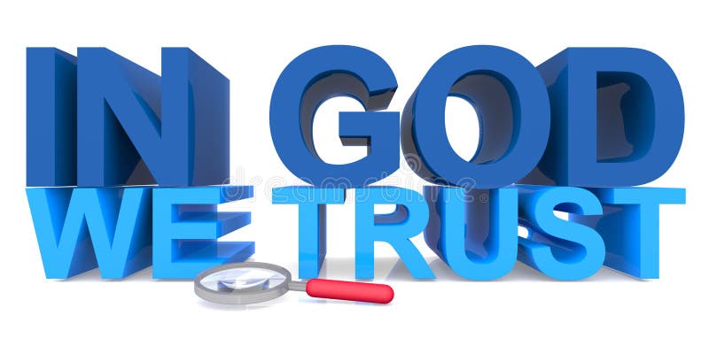 Trust God Concept Watercolor Painting Stock Illustrations – 43 Trust ...