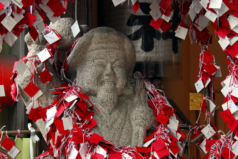 God van fortuin stock afbeelding. Image of boedha, japan - 51005327