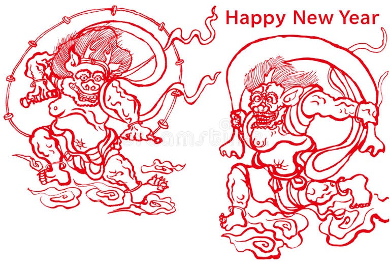 Wind God Stock Illustrations – 2,304 Wind God Stock Illustrations ...