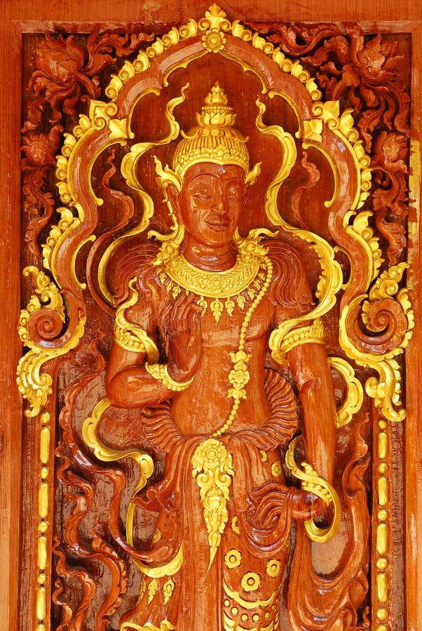 God wood carve stock photo. Image of east, religion, travel - 12510654